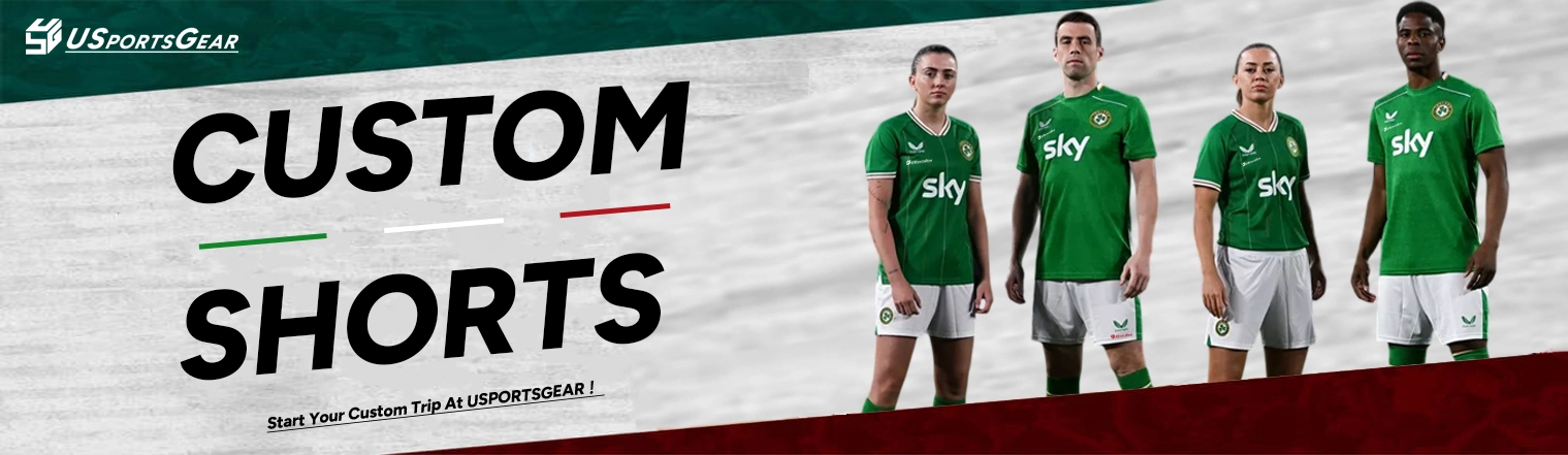 Custom Shorts & Sports Shorts with Logo | USG