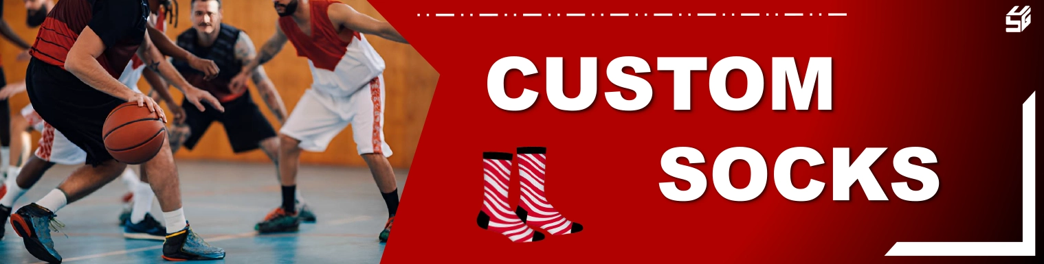 Order Bulk Custom Socks with Logo Online | USG