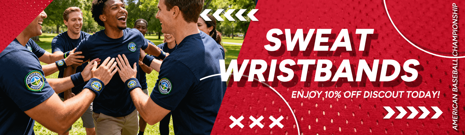 Bulk Custom Sweatbands with Logo