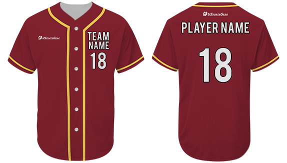 Custom Baseball Jerseys, Shirts & Gear | USportsGear